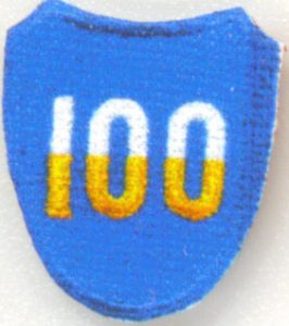 1:6 scale 100th Infantry Division Patch | ONE SIXTH SCALE KING!