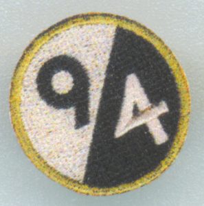 1:6 scale 94th Infantry Division Patch | ONE SIXTH SCALE KING!