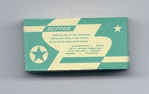 1:6 scale WWII US K Ration Box, Late War: Supper & Accessories | ONE ...
