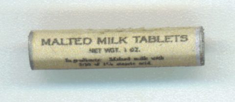 1:6 scale WWII US Malted Milk Tablets | ONE SIXTH SCALE KING!