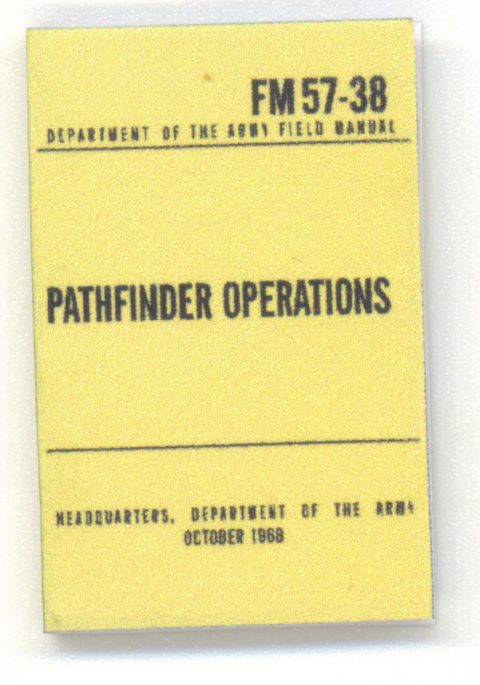 1:6 scale Vietnam-era US Army Pathfinder Manual | ONE SIXTH SCALE KING!