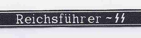 1:6 scale WWII German 16th SS Division “Reichsfuhrer-SS” Cuff Title ...