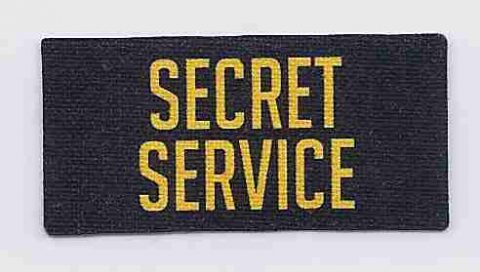 1:6 scale Secret Service Jacket Patch | ONE SIXTH SCALE KING!