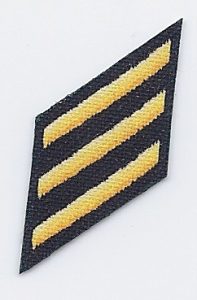1:6 scale US Army Years of Service Stripe: 9 years; Service Gre | ONE ...