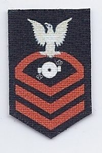 1:6 scale WWII US Navy Rate Patch, Boiler Technician, Blue: E5 P | ONE ...